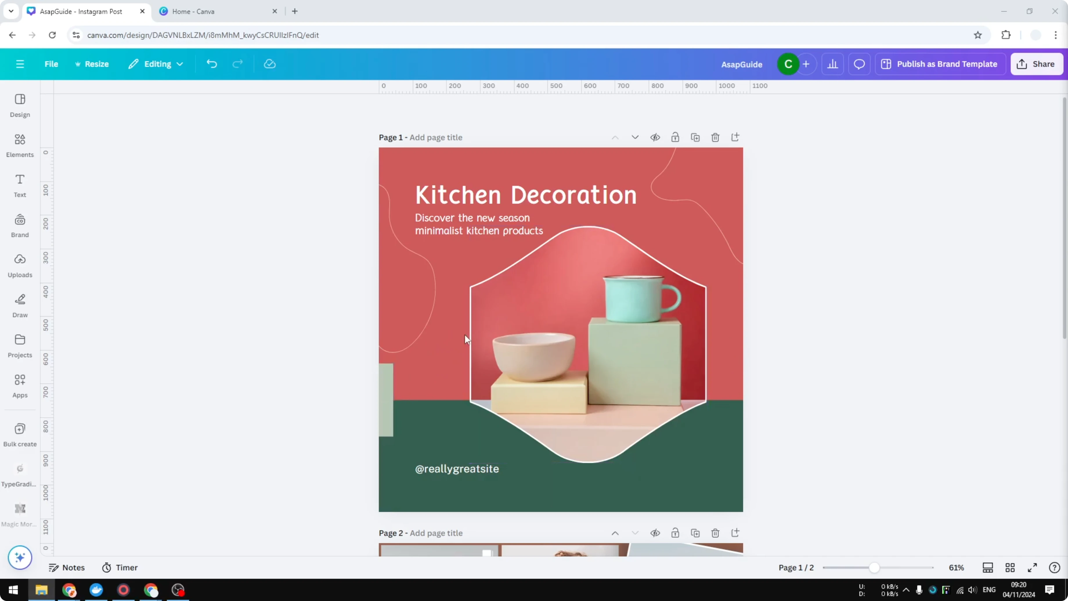 How to Delete Background in Canva